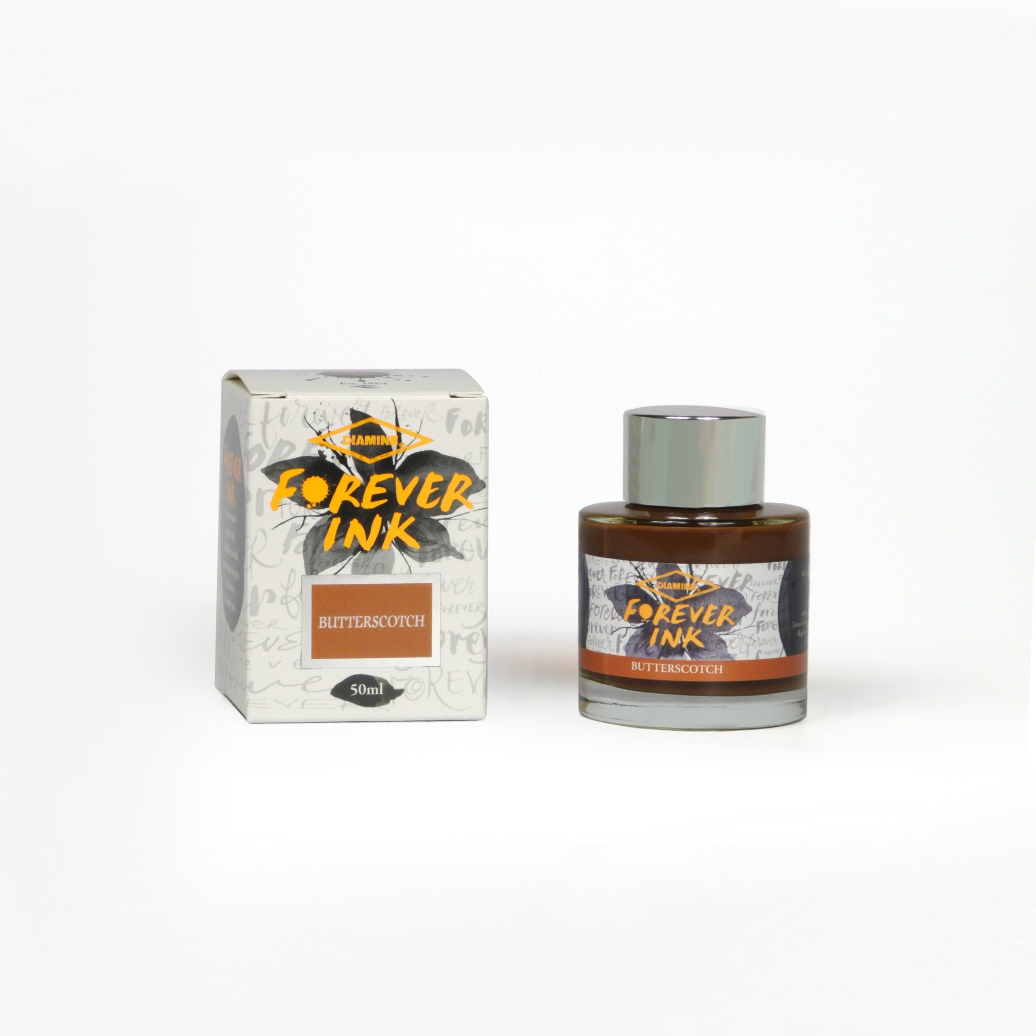 Diamine Forever Ink - Permanent Pigment Ink 50ml - Butterscotch – Zita Inks