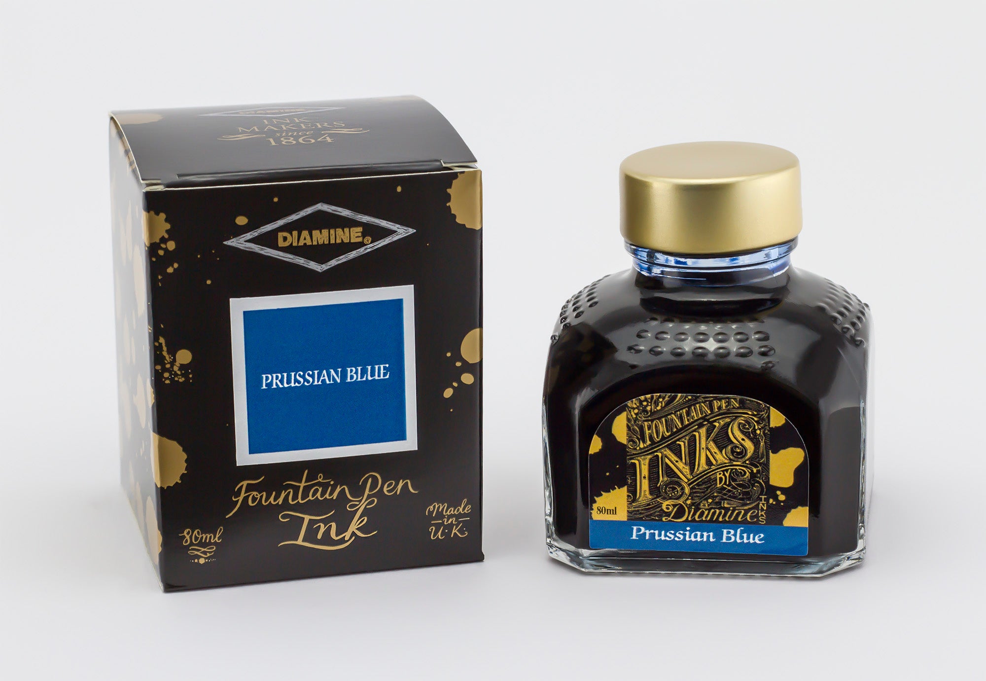 Diamine Fountain Pen Ink - Prussian Blue – Zita Inks