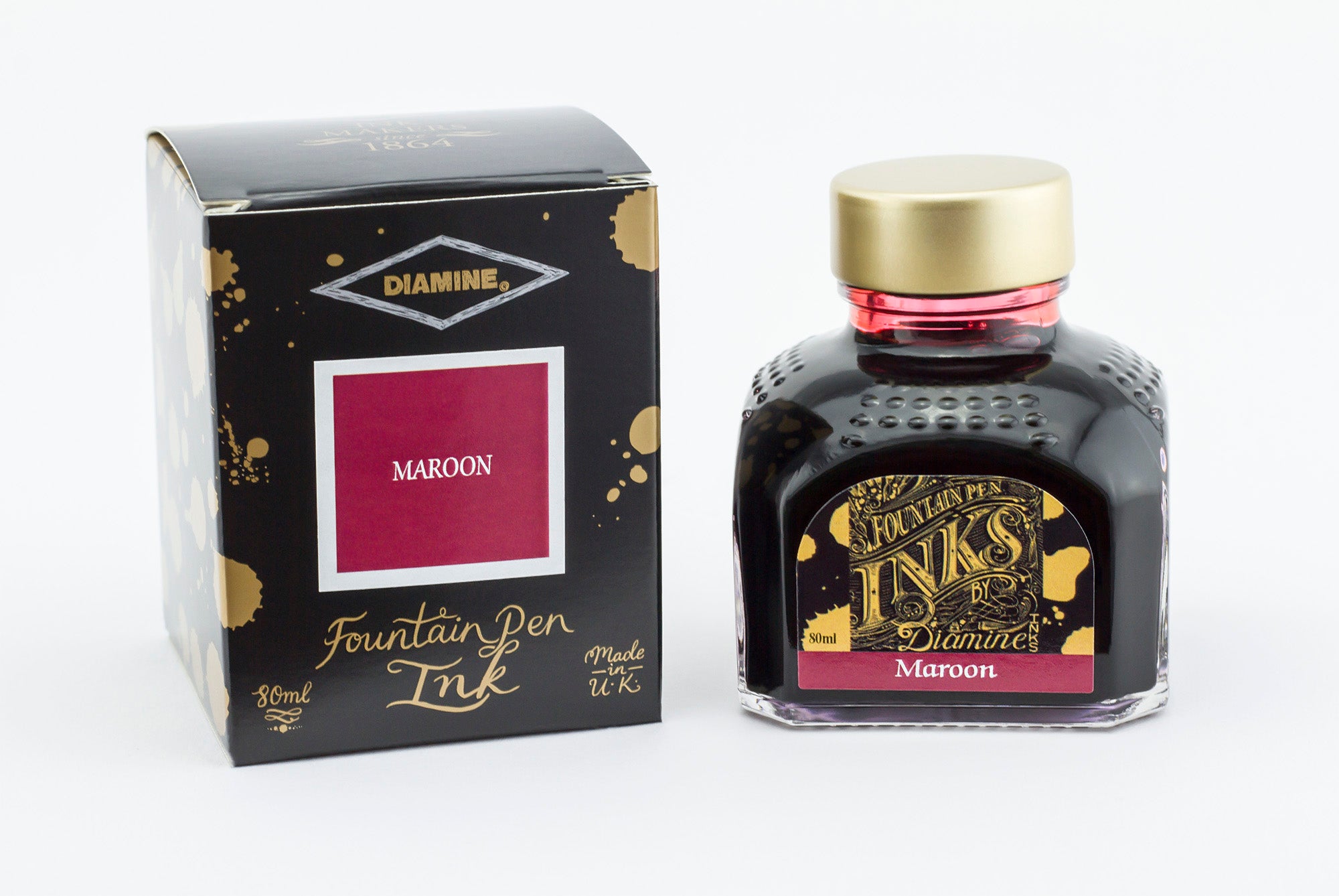 Diamine Fountain Pen Ink - Maroon – Zita Inks