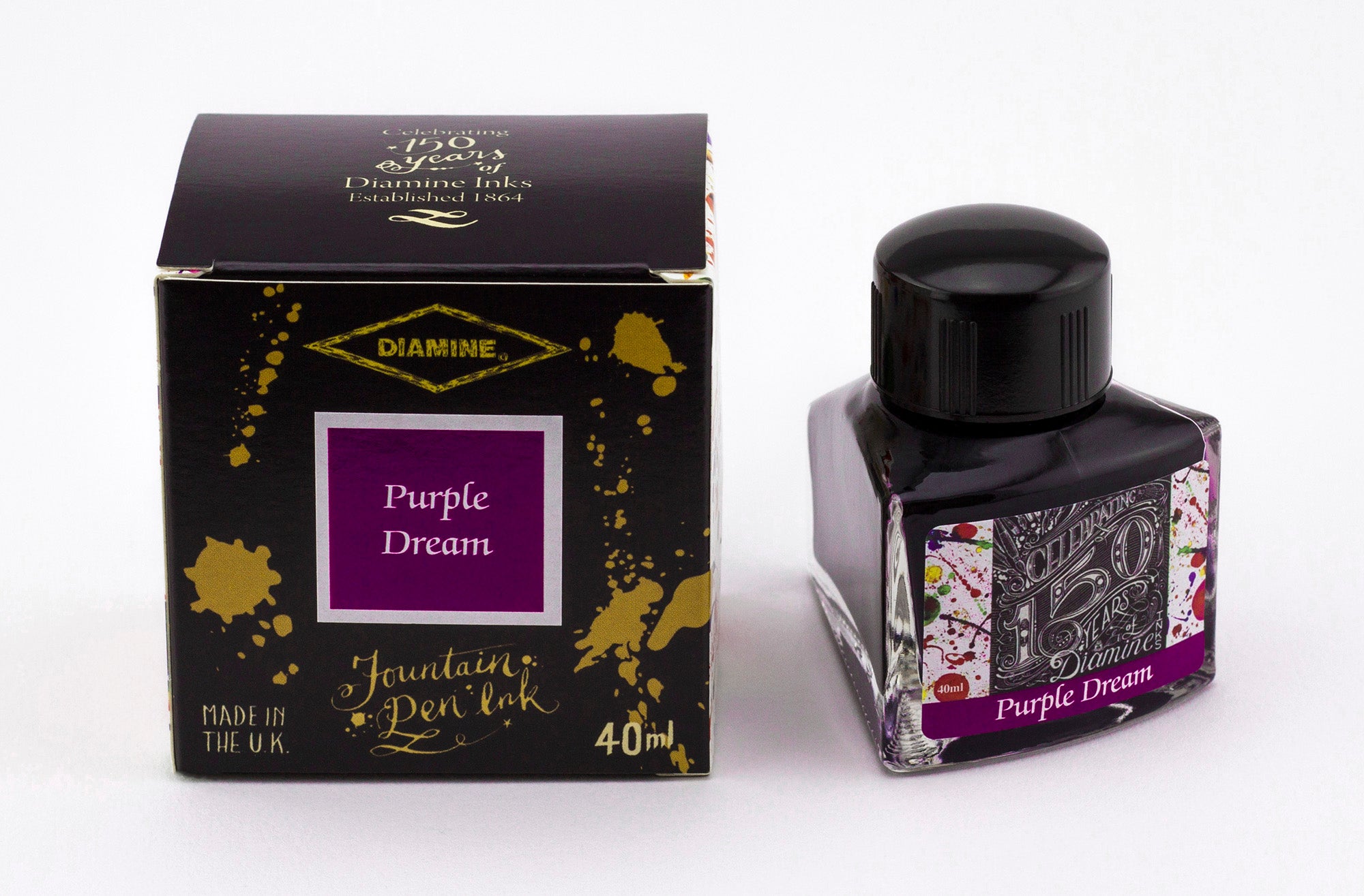 Diamine Fountain Pen Ink - 150th Anniversary - Purple Dream – Zita Inks