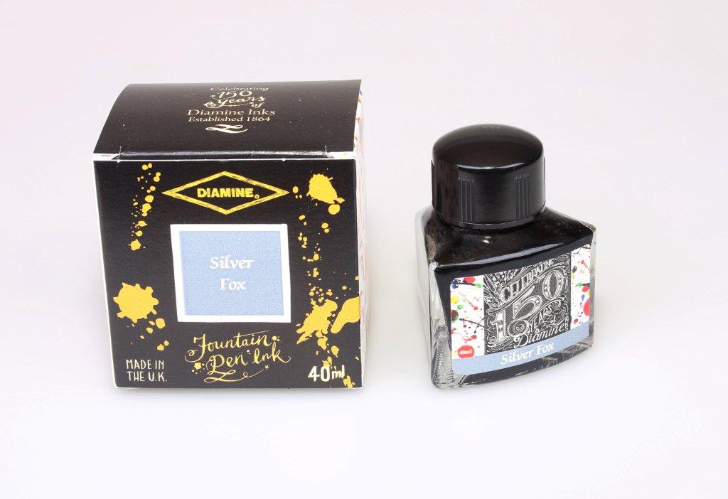 Diamine Fountain Pen Ink - 150th Anniversary - Silver Fox – Zita Inks