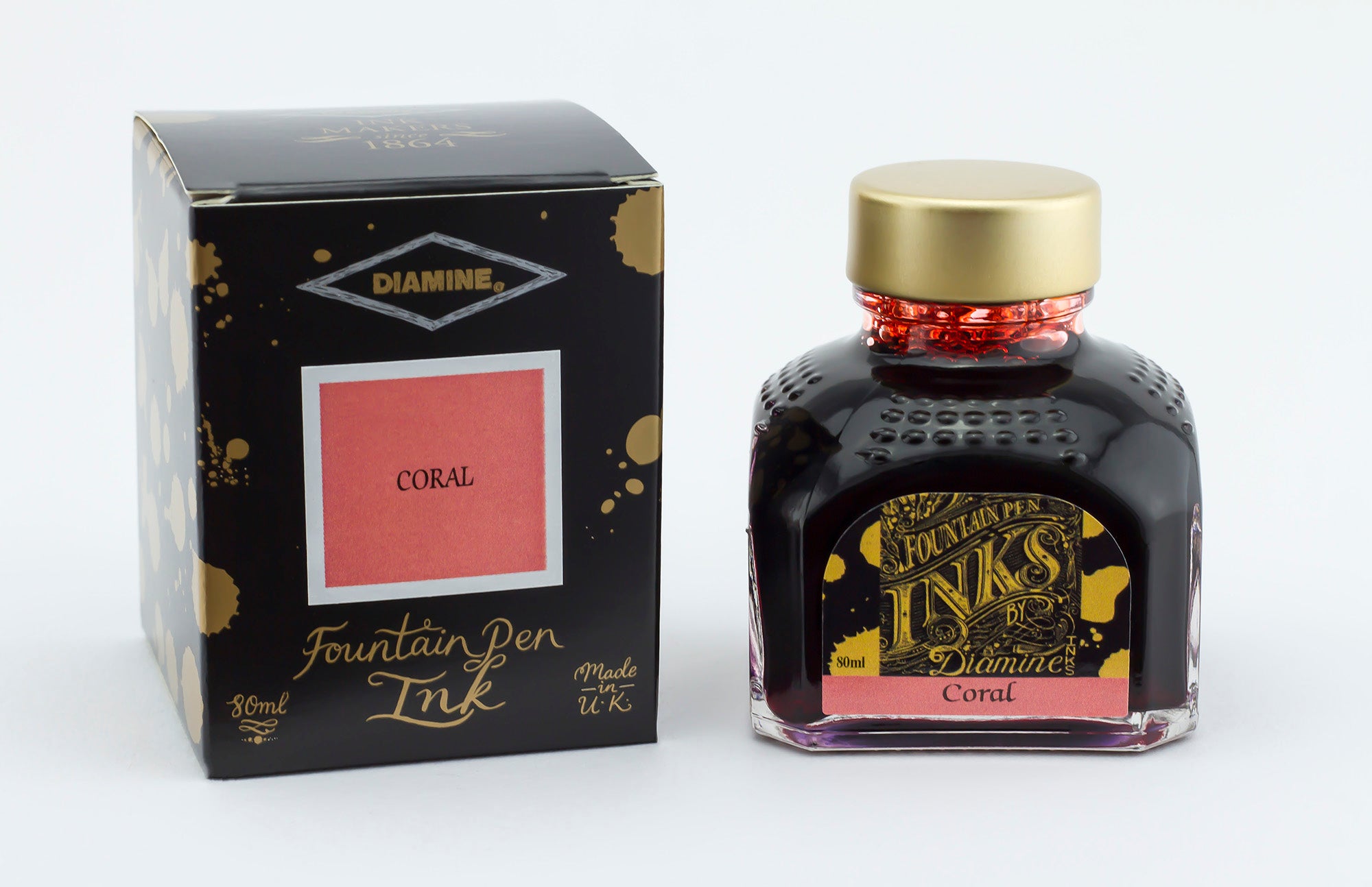 Diamine Fountain Pen Ink - Coral – Zita Inks