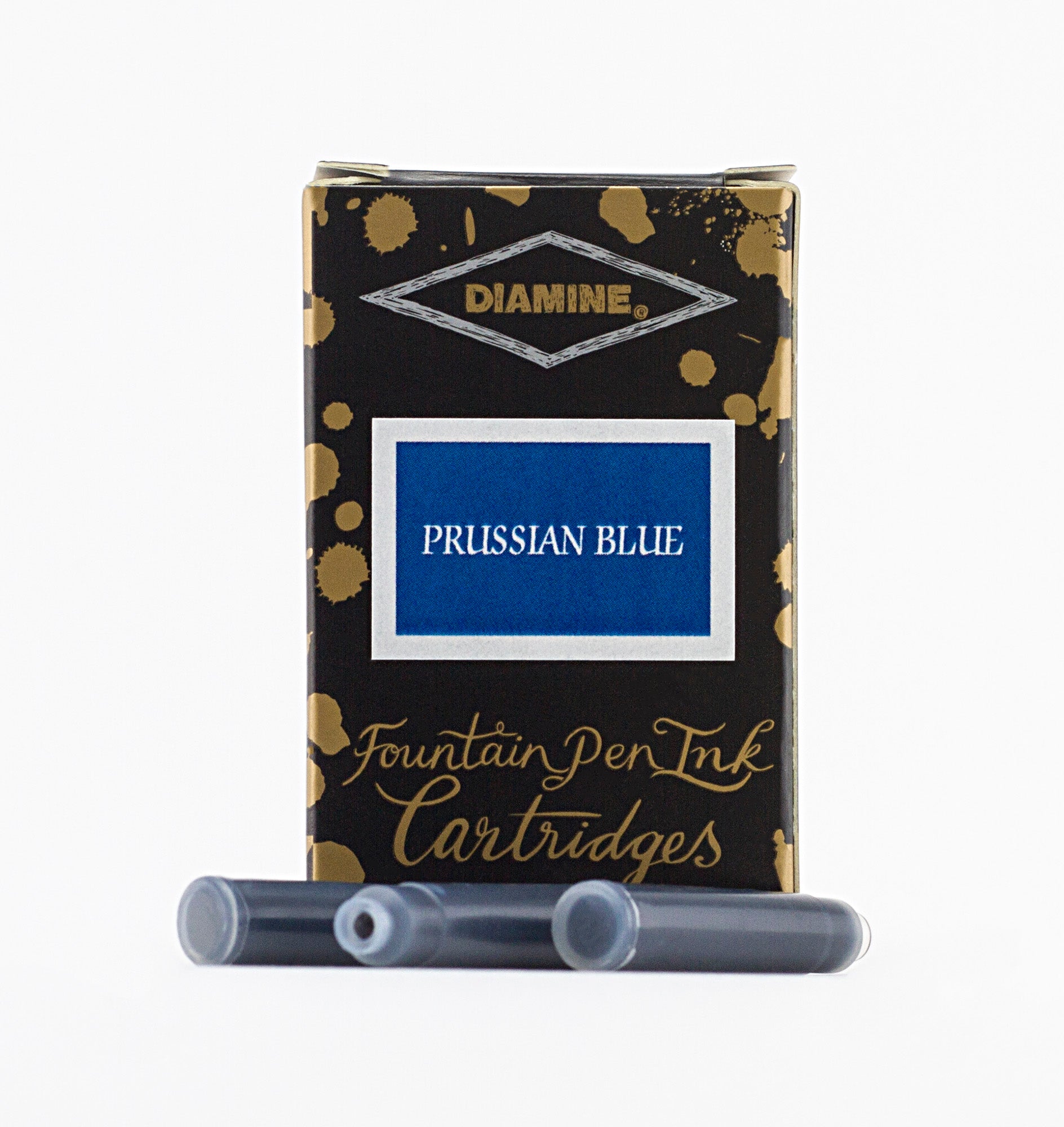 Diamine Fountain Pen Ink Cartridges - Prussian Blue – Zita Inks