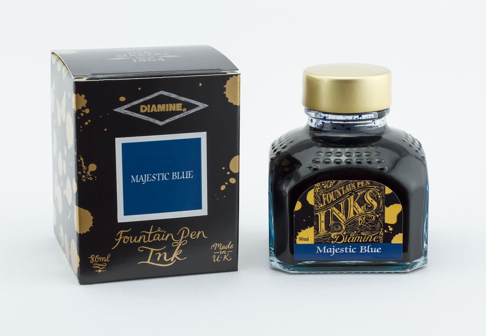 Diamine Fountain Pen Ink - Majestic Blue – Zita Inks
