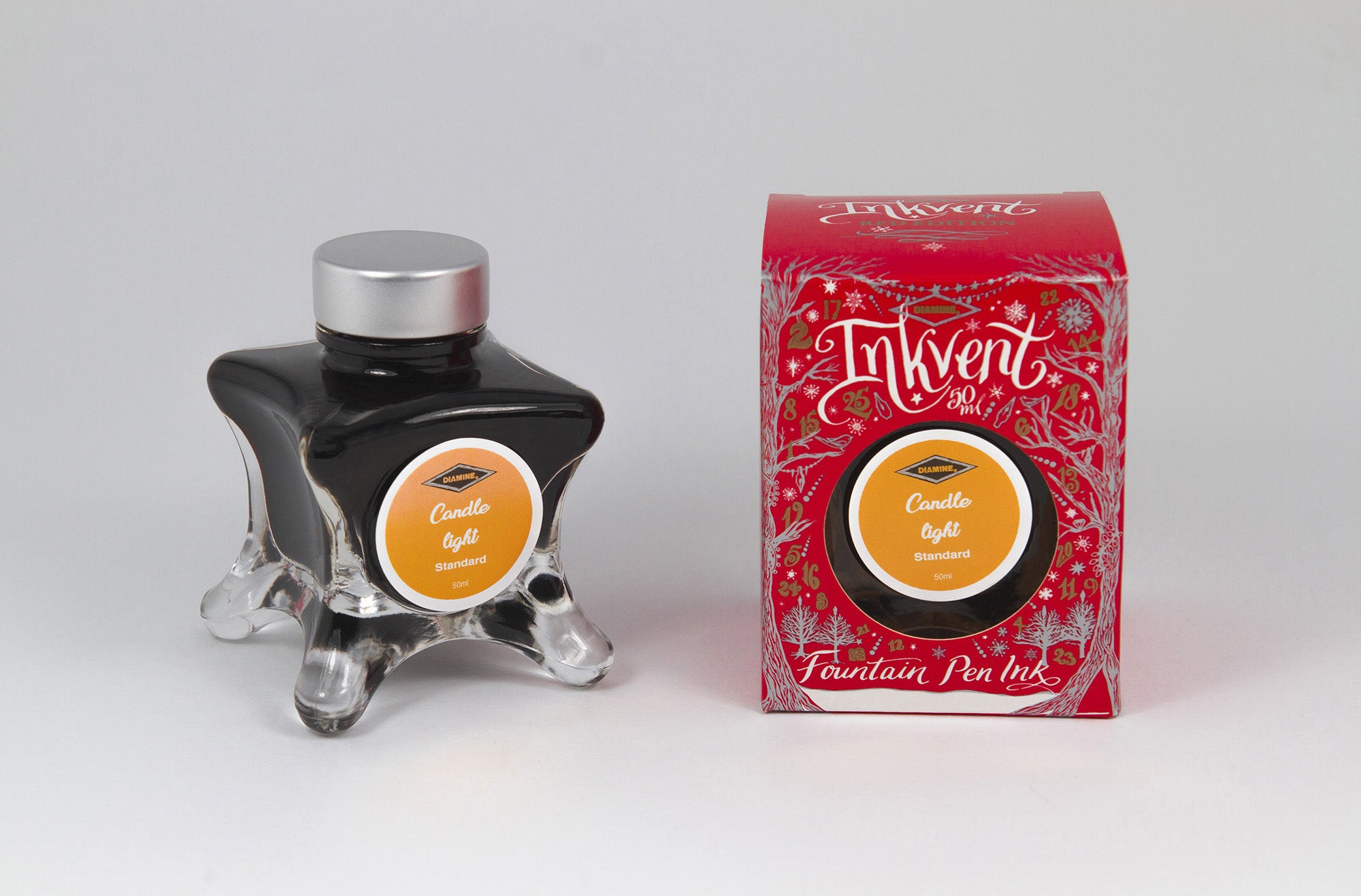 Diamine Fountain Pen Ink - Inkvent Red Edition - Candlelight – Zita Inks